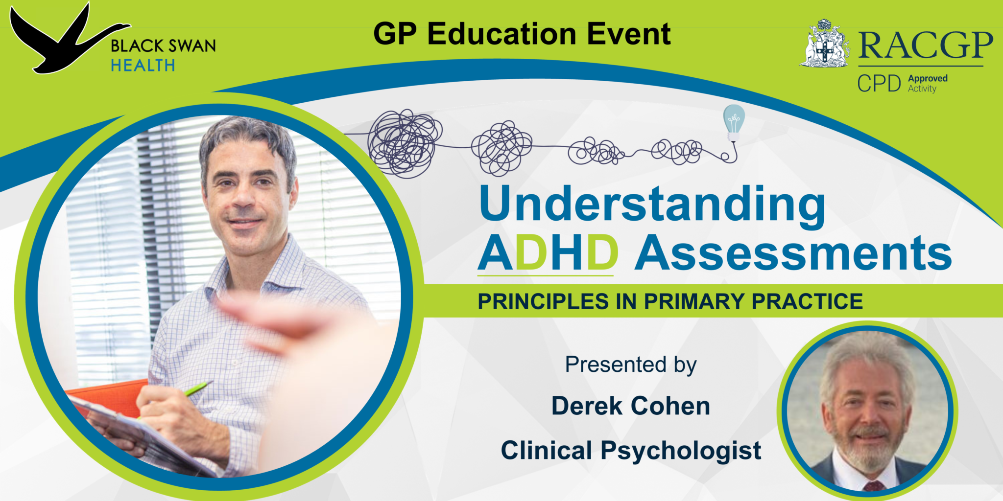 Understanding ADHD Assessments - GP Education Event - Black Swan Health